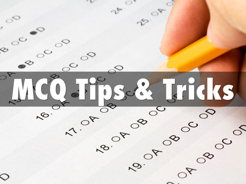 MCQ Tips Tricks By Kaitlinstimpson mcq-tips-tricks-by-kaitlinstimpson